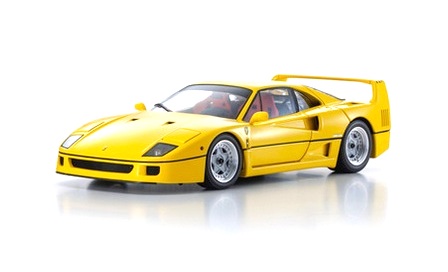 Ferrari F40 1987 yellow 1:18 Kyosho
