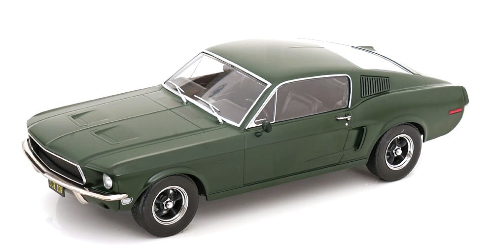 Ford USA Mustang Fastback Bullit Movie Edition 1968 matt green 1:18 KK