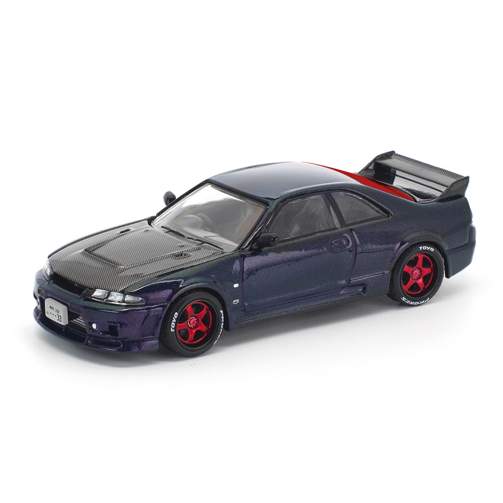 Nissan Skyline GT-R R33 ghost chameleon 1:64 Pop Race Limited