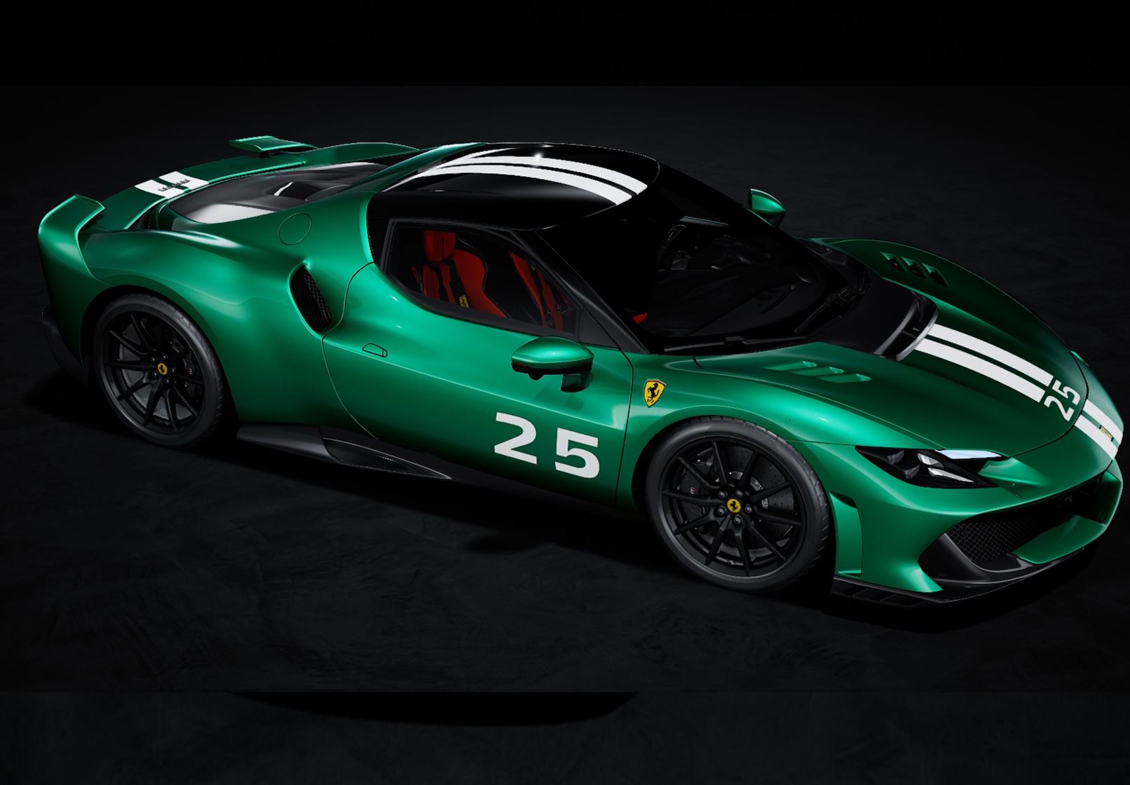 Ferrari 296 Speciale Verde Nurburgring showcar 1:43 B.B.R.
