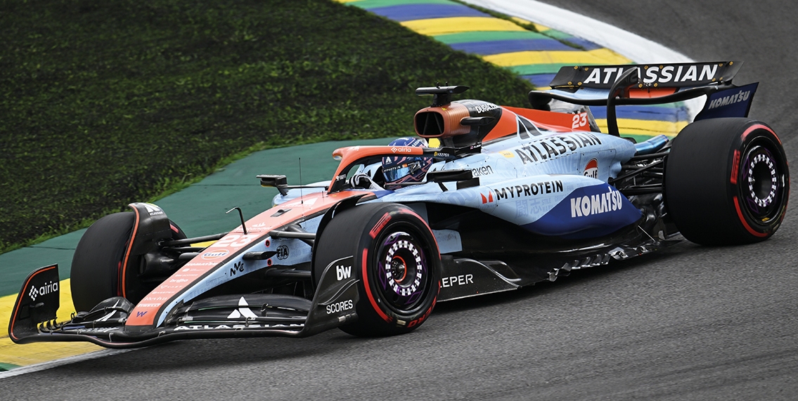Atlassian Williams F1 Team FW47 #23 A.Albon Brazilian GP 2025 1:43 Spa