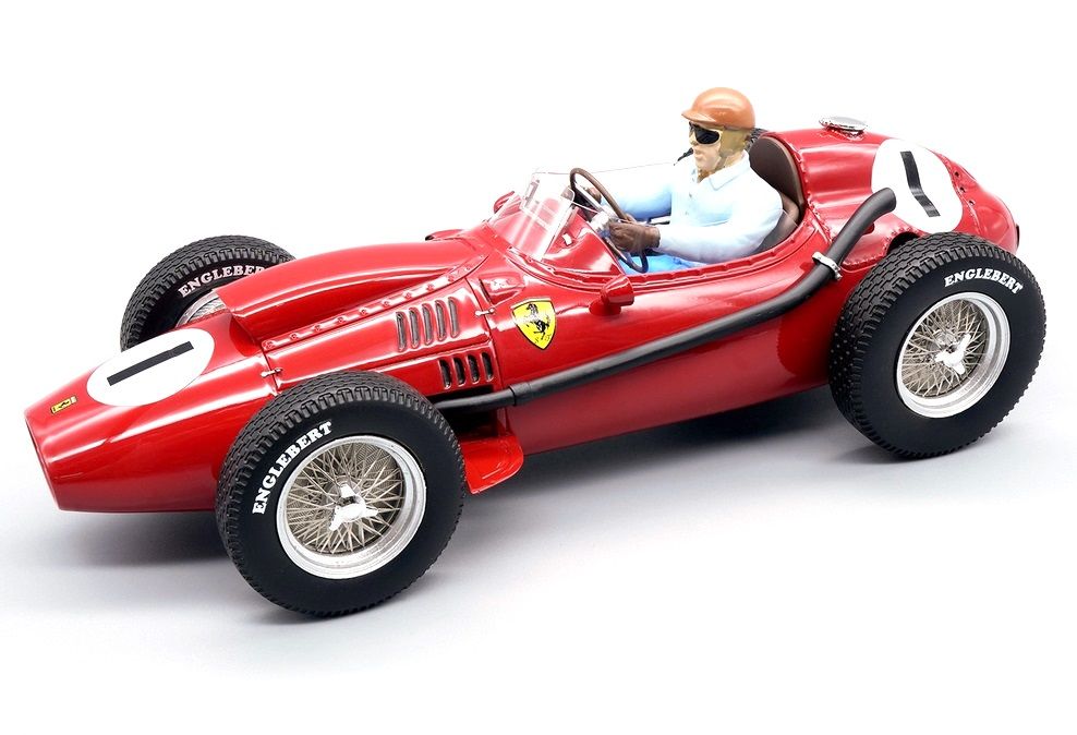 Ferrari F1 DINO 246 #1 P.Collins Winner British GP 1958 with Pilot Fig