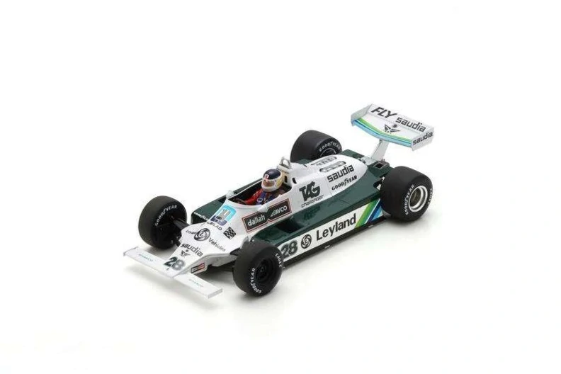Williams FW07C #28 C. Reutemann Winner Monaco GP 1980 1:18 Spark