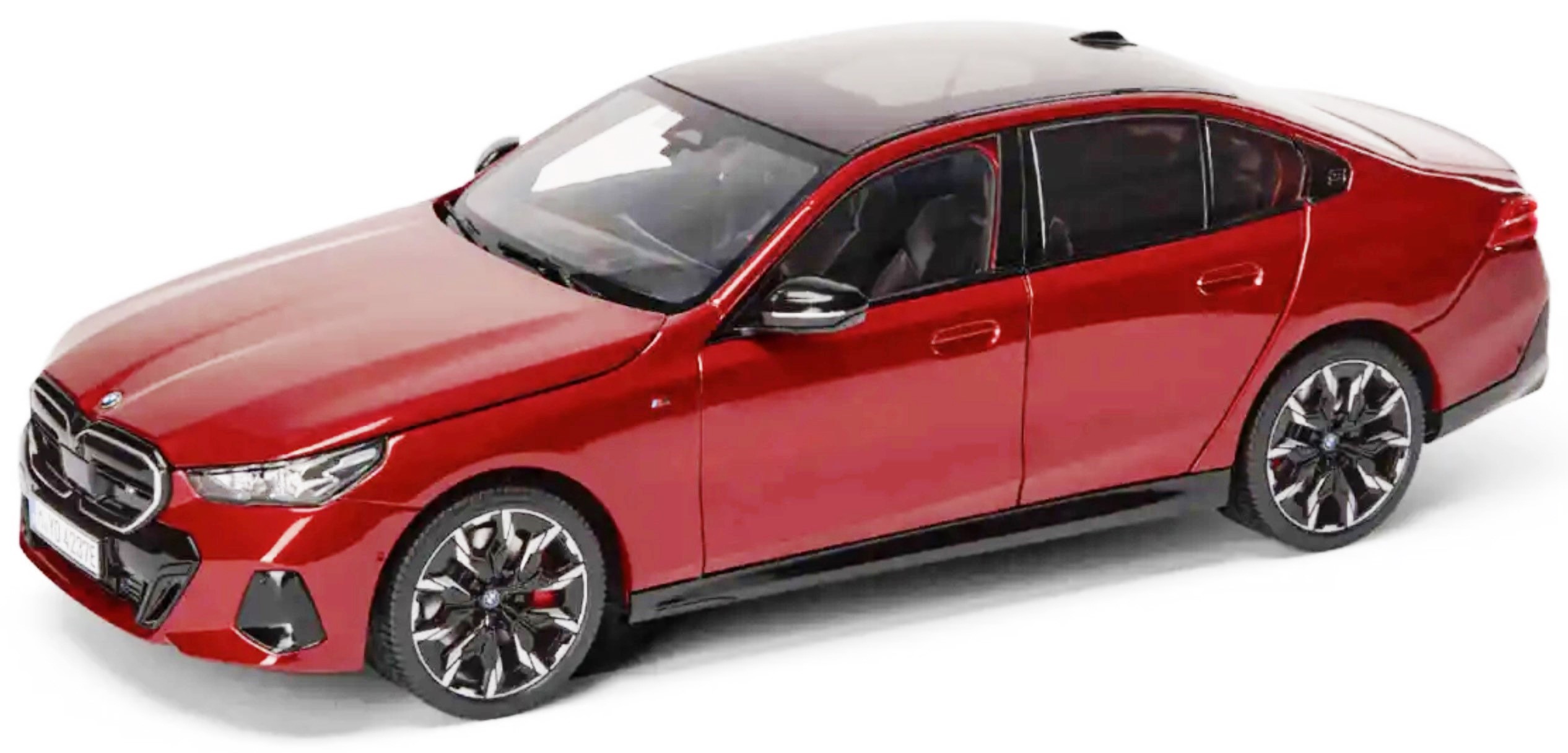 BMW i5 G60 fire red metallic 1:18 BMW Collection