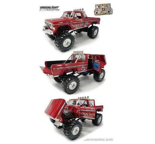 Ford F-250 Monster Truck with 66-Inch Tires *Walking Tall* 1979 1:18 G