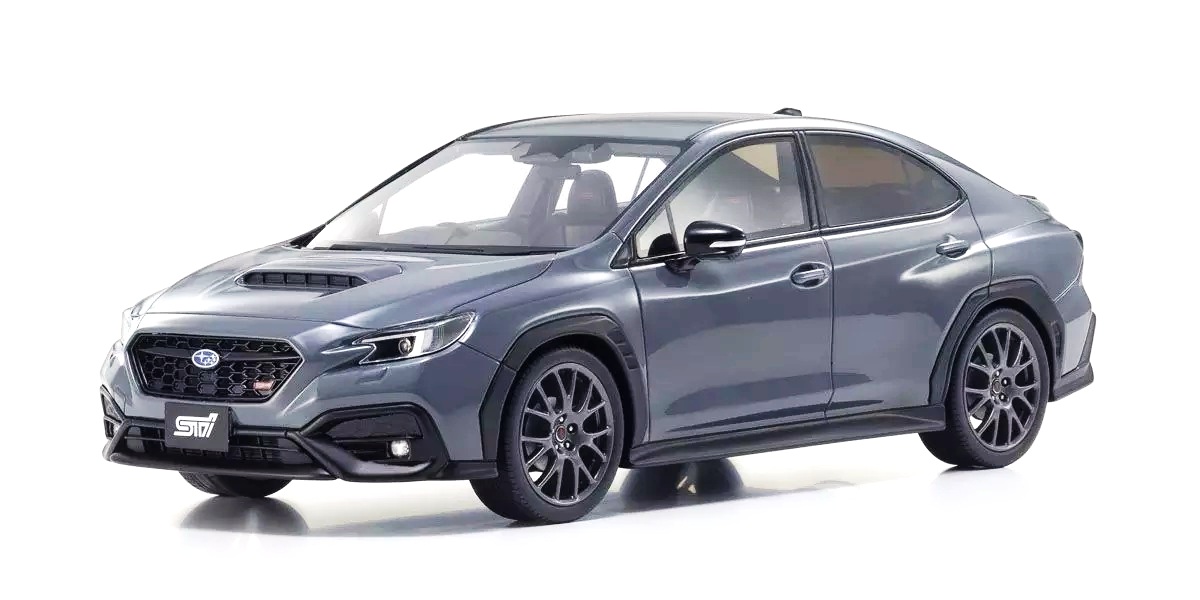 Subaru WRX S4 STi Sport 2024 grey 1:18 Kyosho
