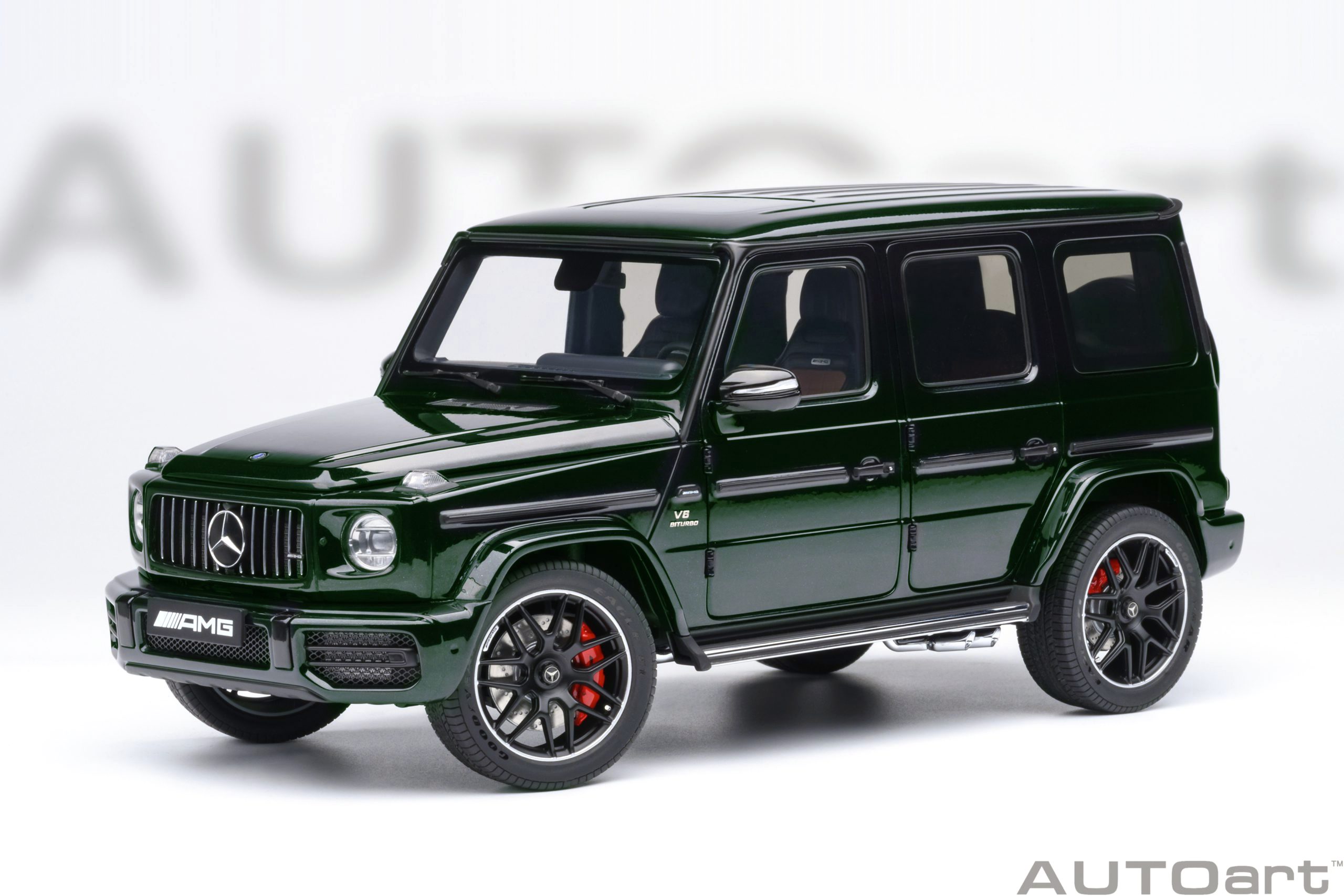 Mercedes-AMG G63 2019 emerald green metallic 1:18 AUTOart