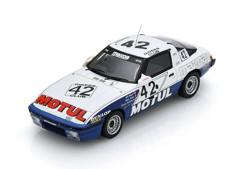Mazda RX-7 TWR #42 Duez/Allam/Nicholson 5th 24H Spa 1981 1:43 Spark