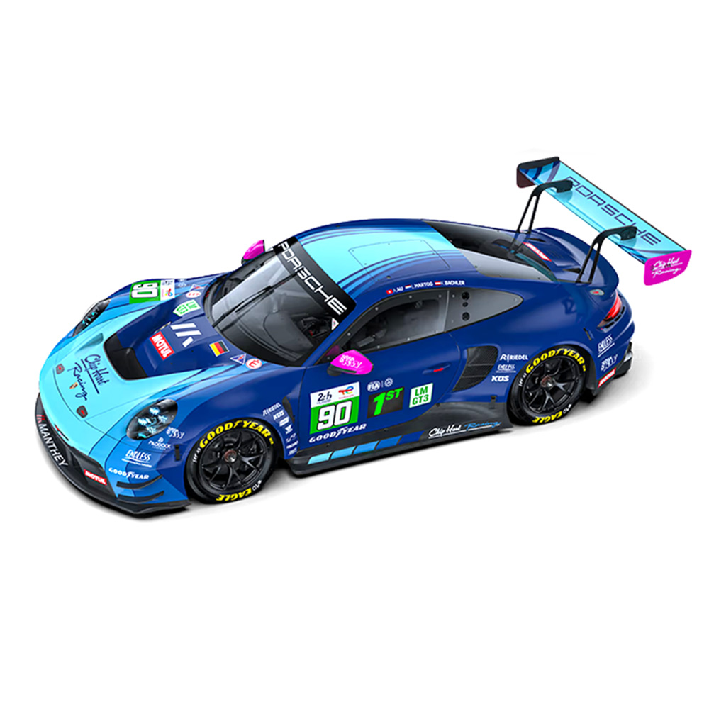 Porsche 911 GT3 R Chip Hart Racing #90 A.Au/K.Bachler/L.Hartog LMGT3 2