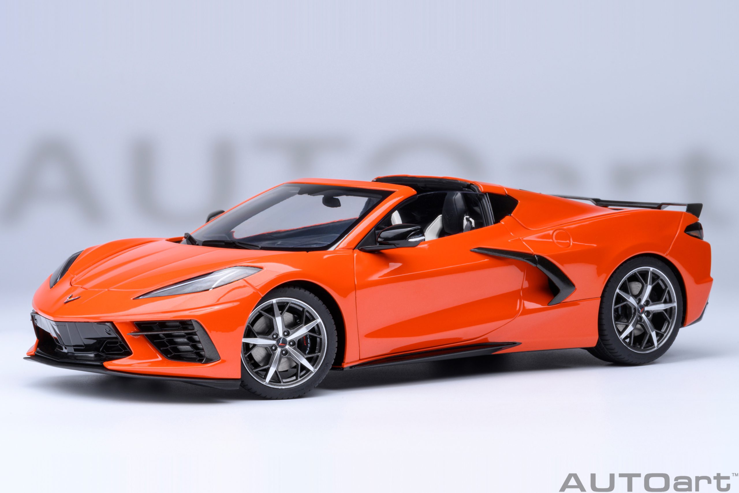 Chevrolet Corvette C8 Stingray Z51 2020 Sebring orange 1:18 AUTOart