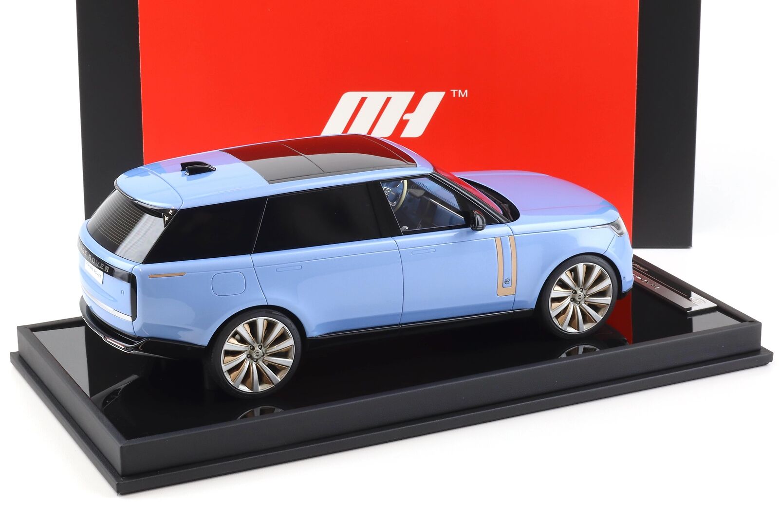 Land Rover Range Rover SV Autobiography 2022 light blue 1:18 Motorheli