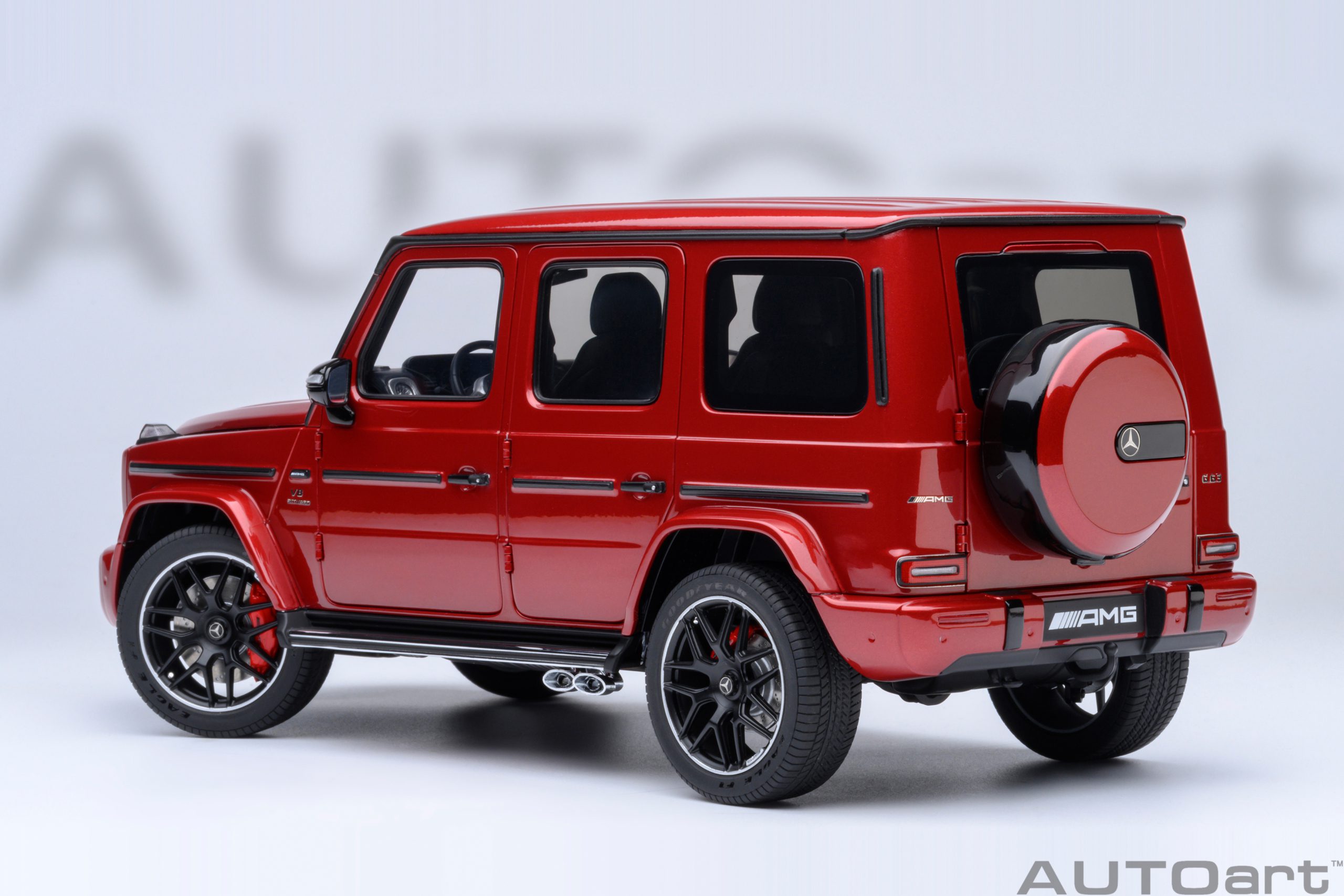Mercedes-AMG G63 2019 cardinal red metallic 1:18 AUTOart