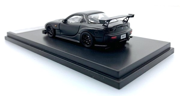 Mazda RX-7 (FD3S) matte black 1:64 My Model Collect
