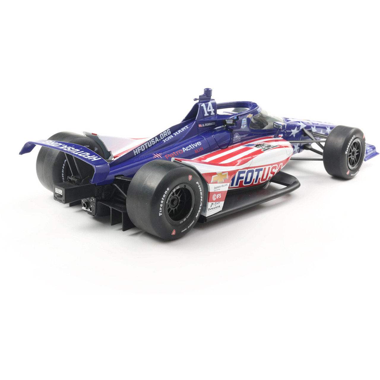 Dallara NTT Indycar #14 Santino Ferrucci AJ Foyt Racing Homes for Our