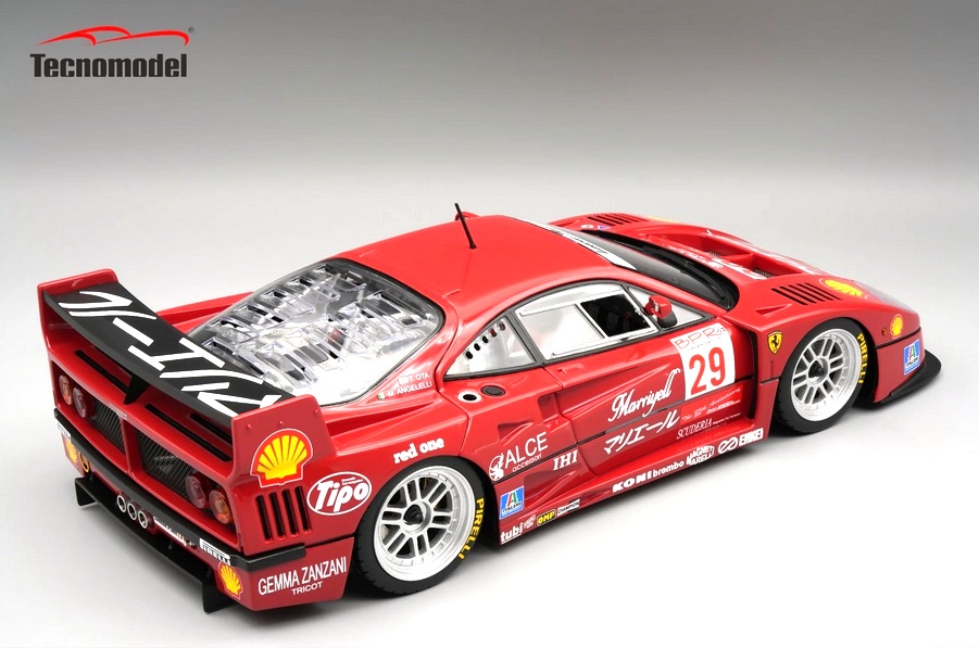 Ferrari F40 LM 3.5L Turbo V8 #29 Angelelli/Ota BPR Suzuka 1996 with Op