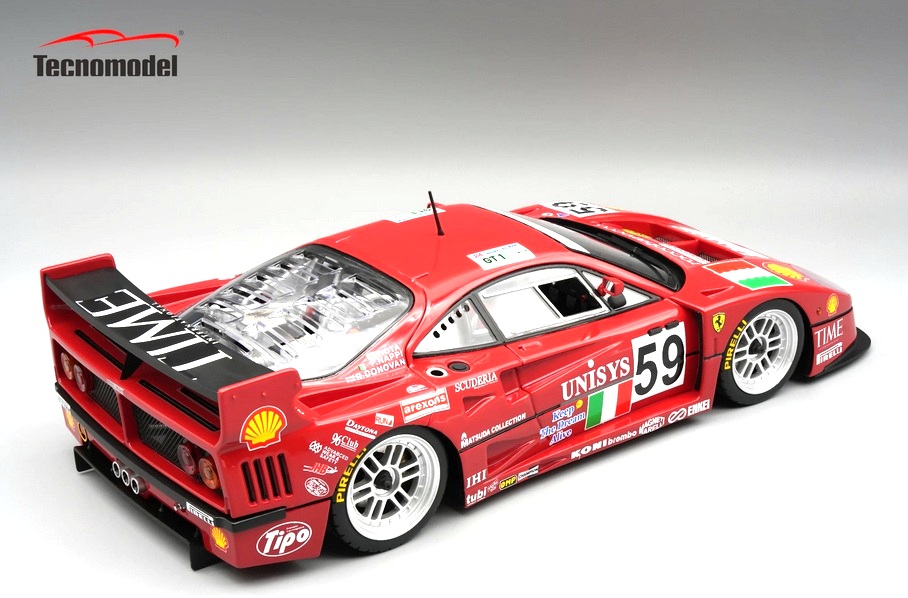 Ferrari F40 LM 3.5L Turbo V8 Team ENNEA SRL #59 Nappi/Donovan/Ota 24H