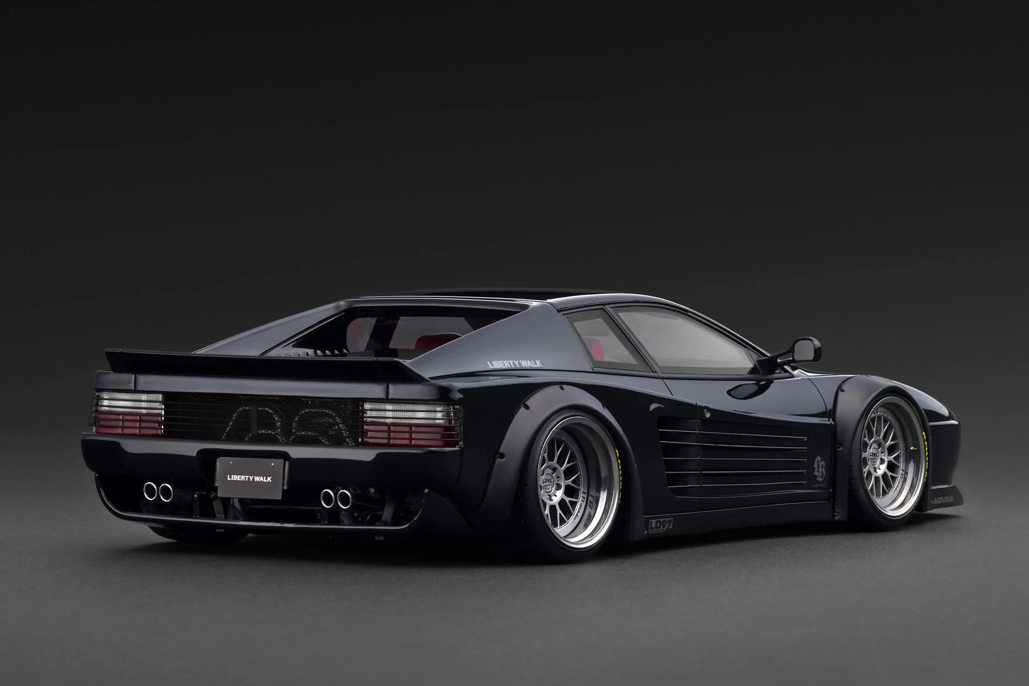Ferrari LB-Works 512 black 1:18 Ignition Model