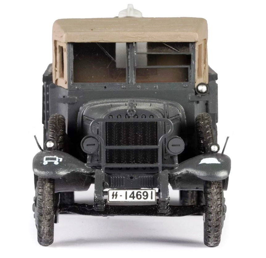 Mercedes-Benz G3A SD.KFZ. 70 Wehrmacht Military Tanker Truck 3-ASSI Ge