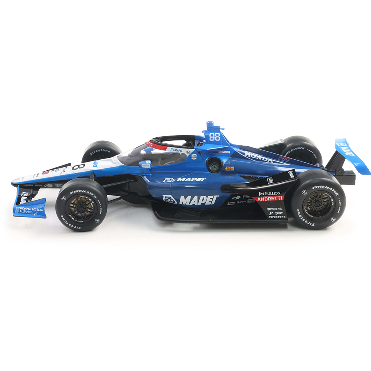 Dallara NTT Indycar #98 Marco Andretti Andretti Global TBD Super Speed