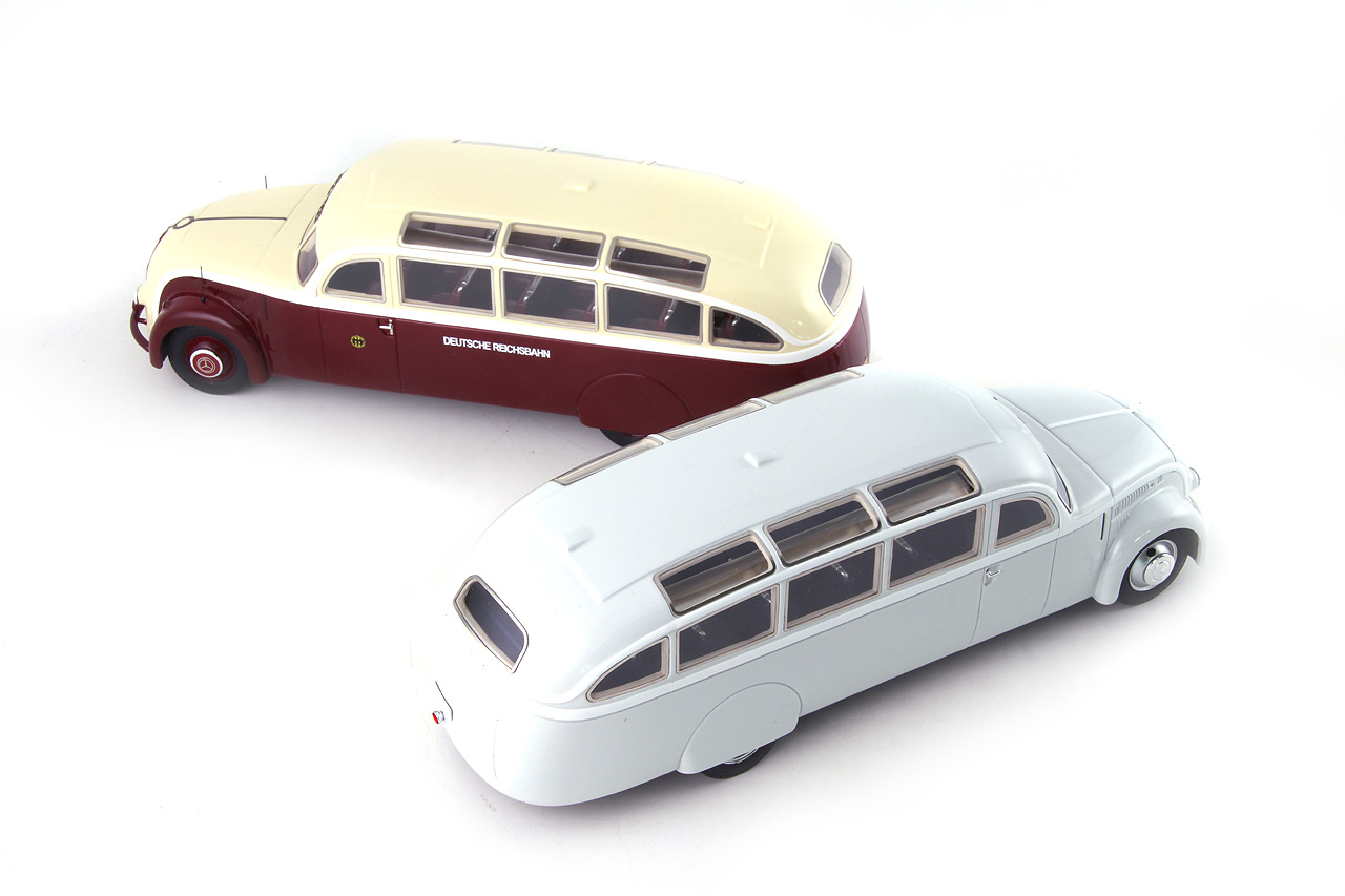 Mercedes-Benz LO 3100 *Deutsche Reichsbahn* 1935 beige/red 1:43 AutoCu