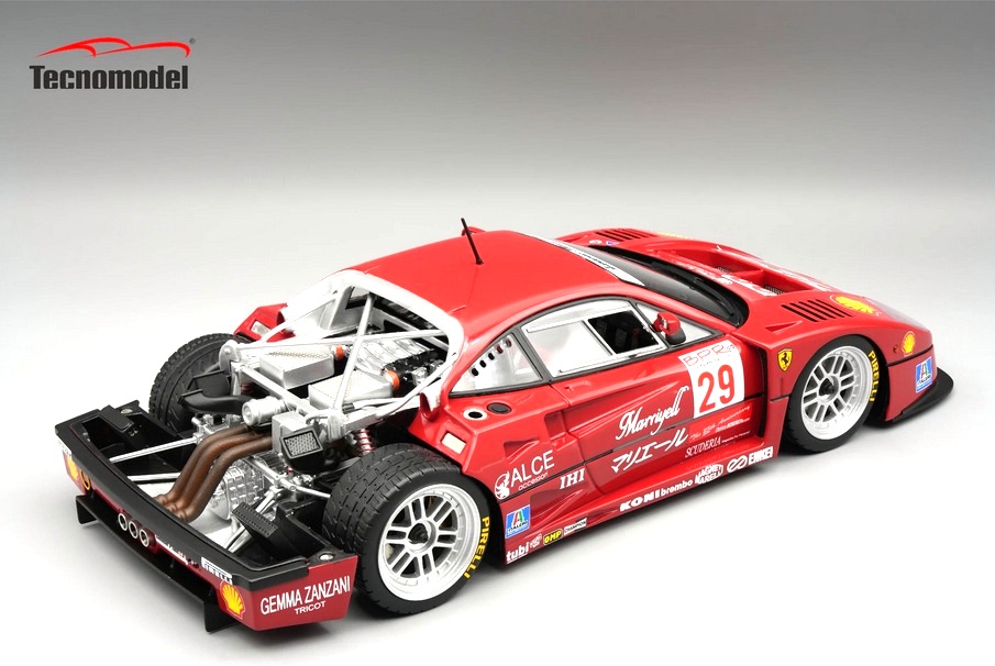 Ferrari F40 LM 3.5L Turbo V8 #29 Angelelli/Ota BPR Suzuka 1996 with Op