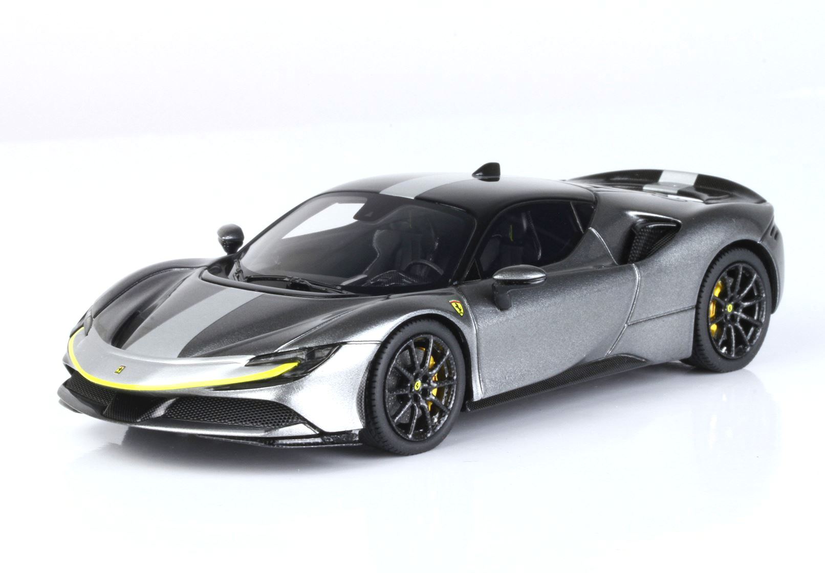 Ferrari SF90 Stradale Metallic Iron Grey 1:43 B.B.R.