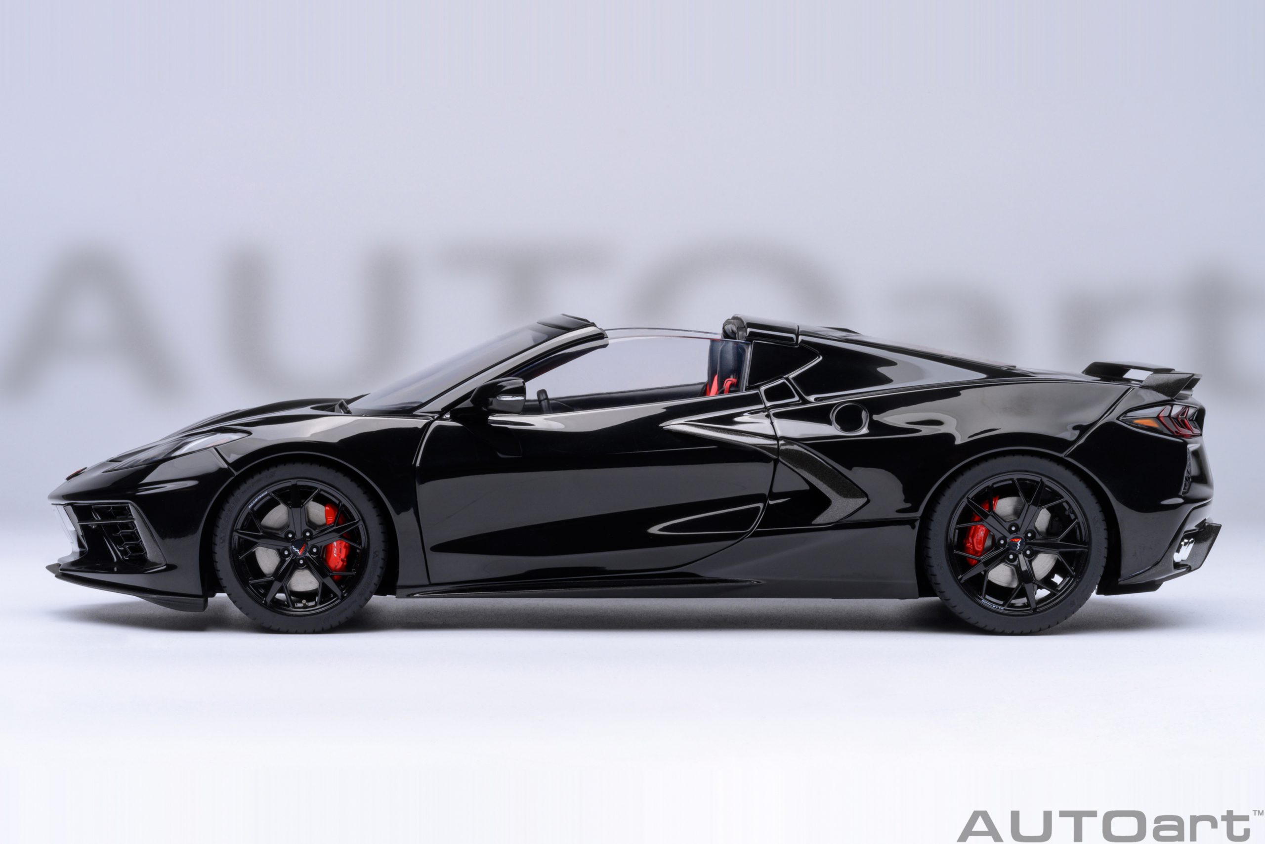 Chevrolet Corvette C8 Stingray Z51 2020 black 1:18 AUTOart