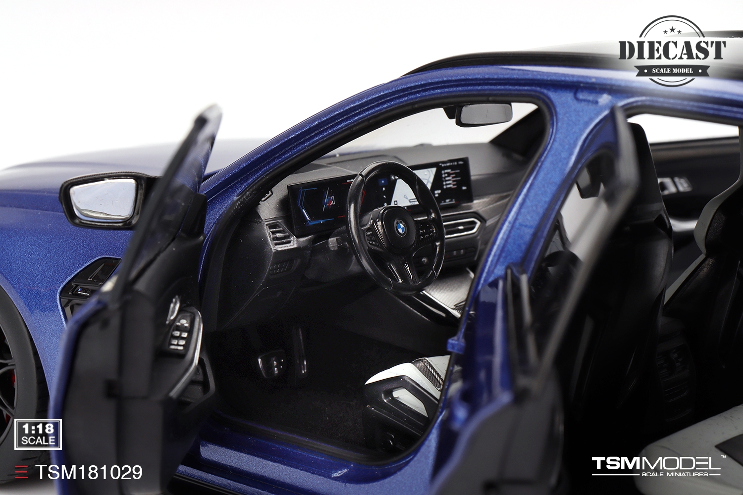 BMW M3 Touring G81 2023 Portimao blue metallic 1:18 TSM Model