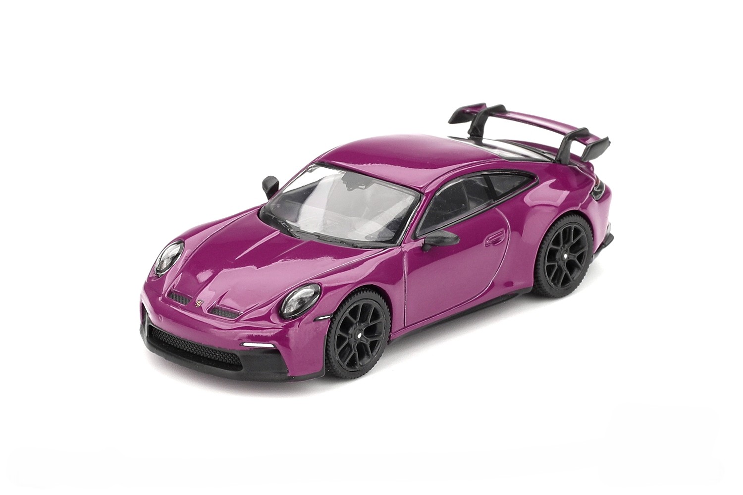 Porsche 911 (992) 4 Cars Set 2025 rubystone red 1:64 Mini GT