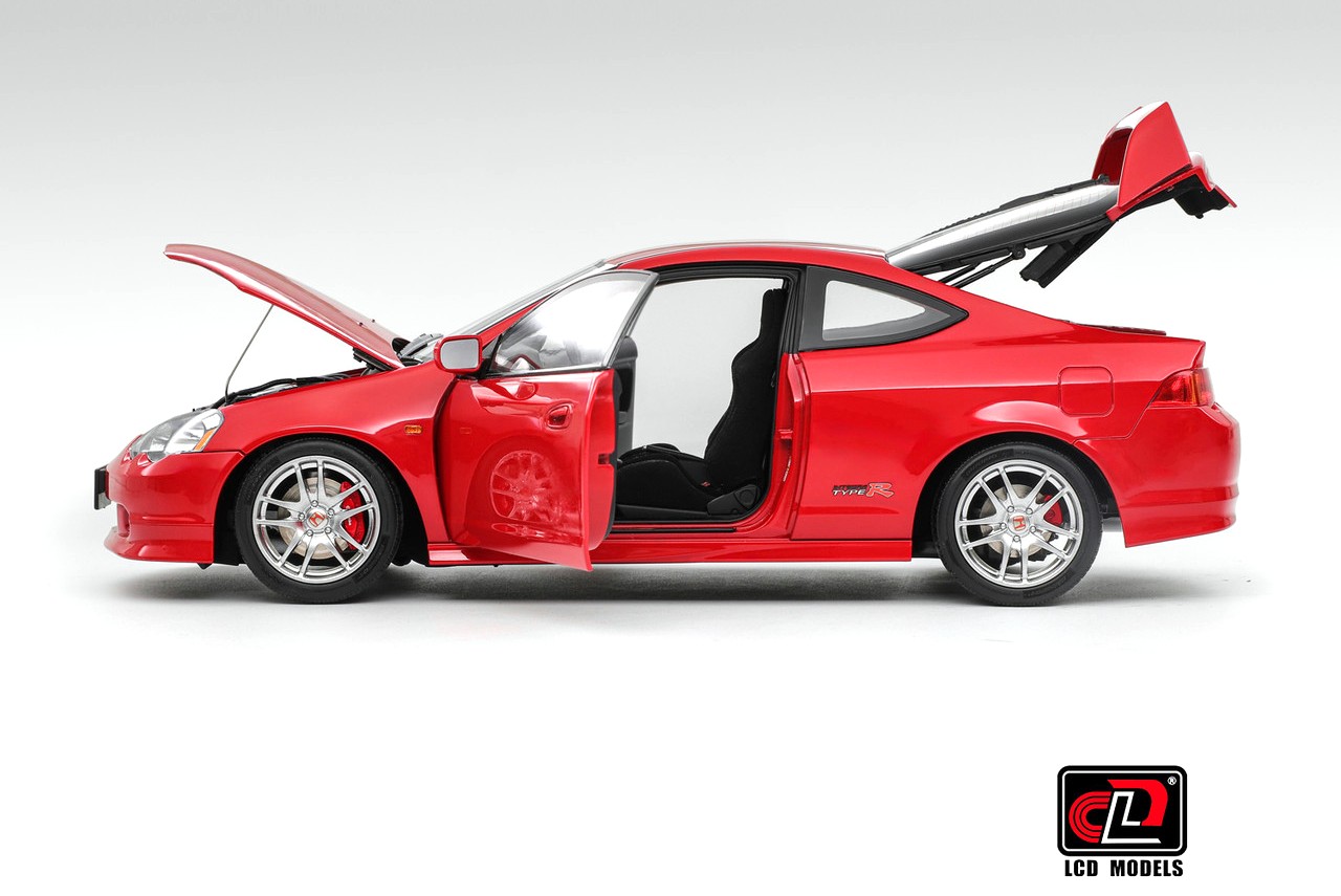 Honda Integra Type R DC5 red 1:18 LCD Model